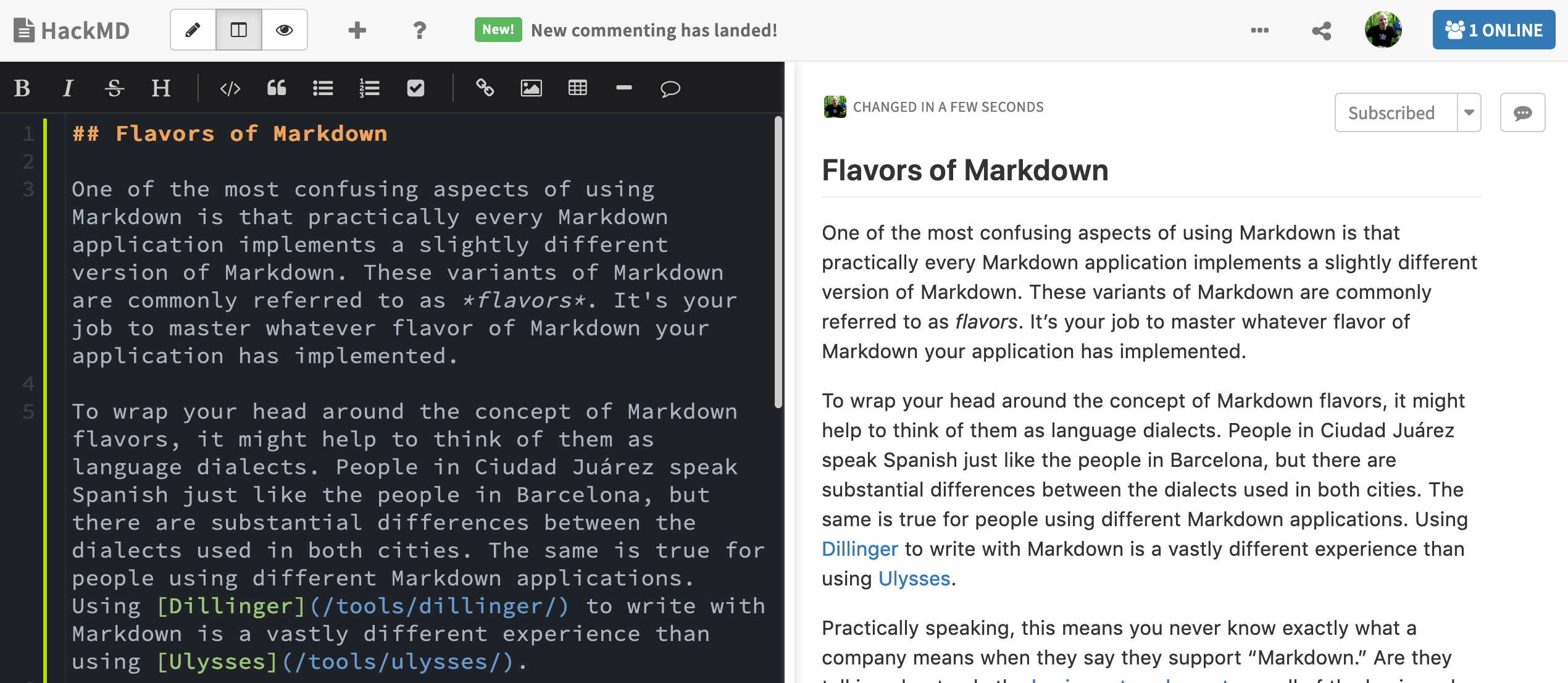 HackMD Markdown参考手册 | Markdown指南中文版 HackMD Markdown参考手册 | Markdown指南中文版